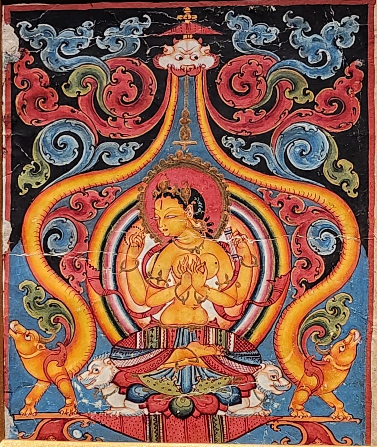 Phosphene meditation and the neurophysiology of expression of the the ...